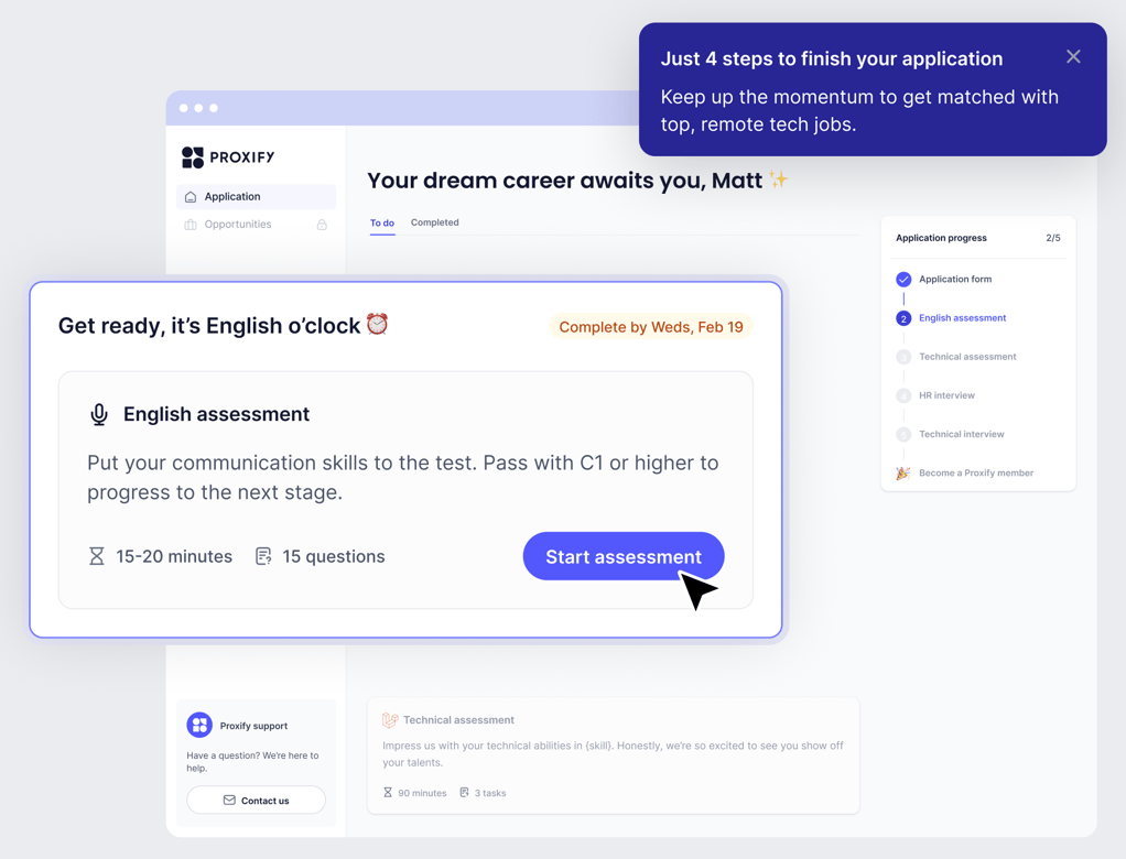 English assessment